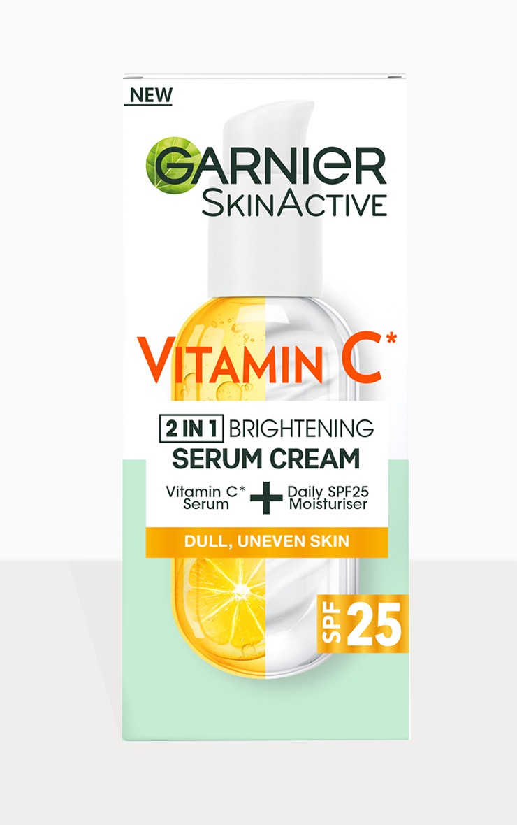 Garnier Vitamin C Serum Cream 2in1 50ml | Beauty | PrettyLittleThing