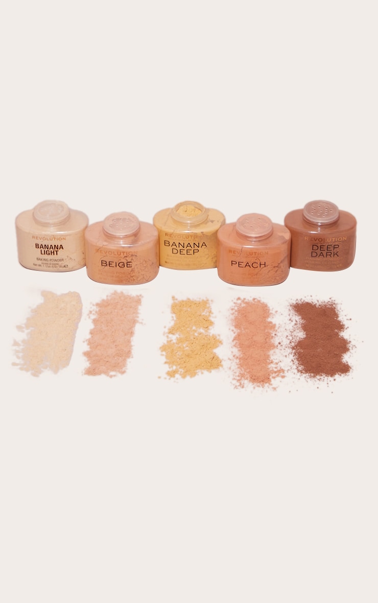 Revolution Loose Baking Powder Banana Light | Beauty | PrettyLittleThing