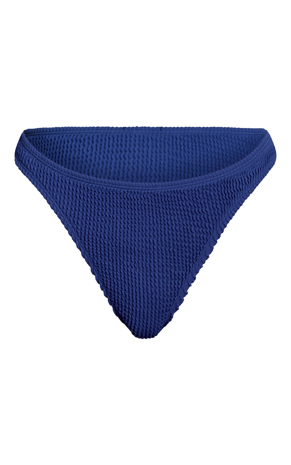 Cobalt Crinkle Tanga Bikini Bottoms | Swimwear | PrettyLittleThing