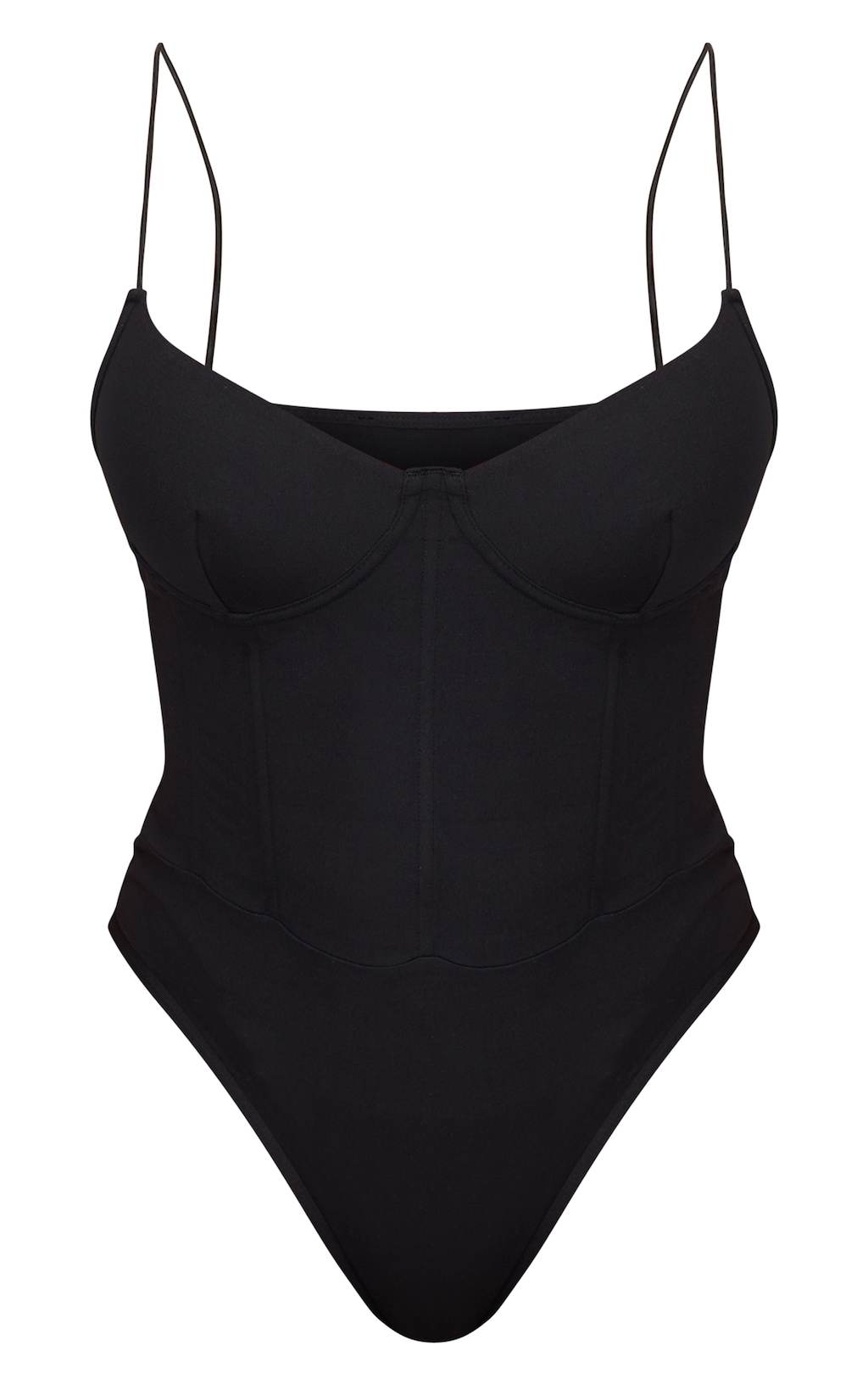 Shape Black Sculpt Underwired Bodysuit | Shape | PrettyLittleThing AUS