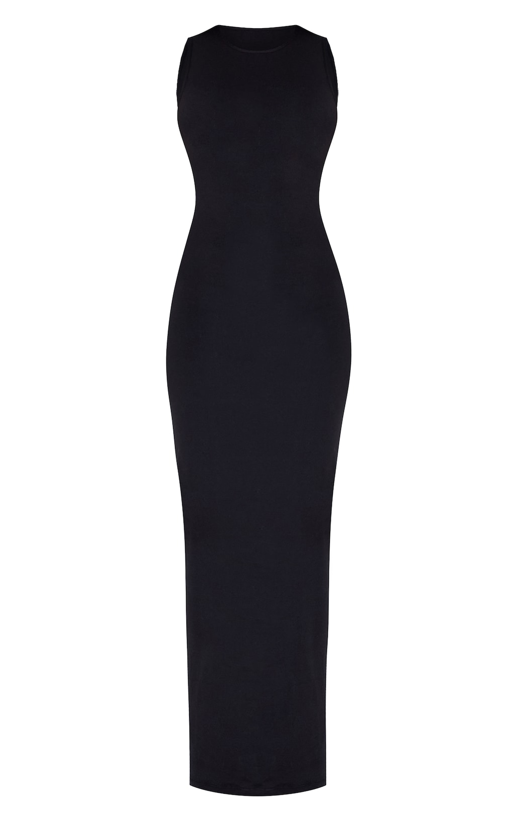 Shape Black Sculpted Racer Maxi Dress | Shape | PrettyLittleThing USA