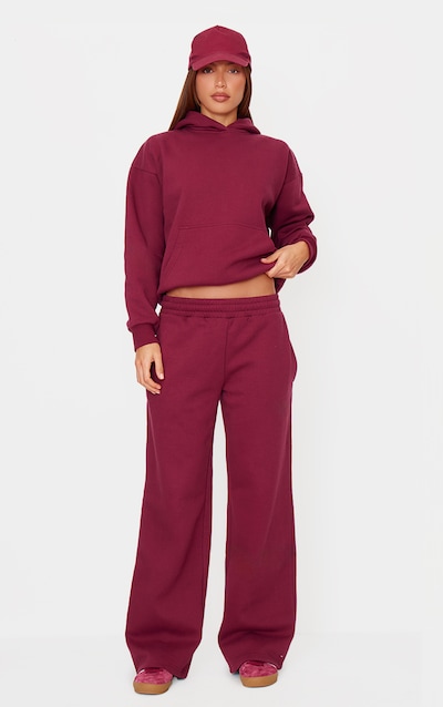 Burgundy Tracksuits | PrettyLittleThing