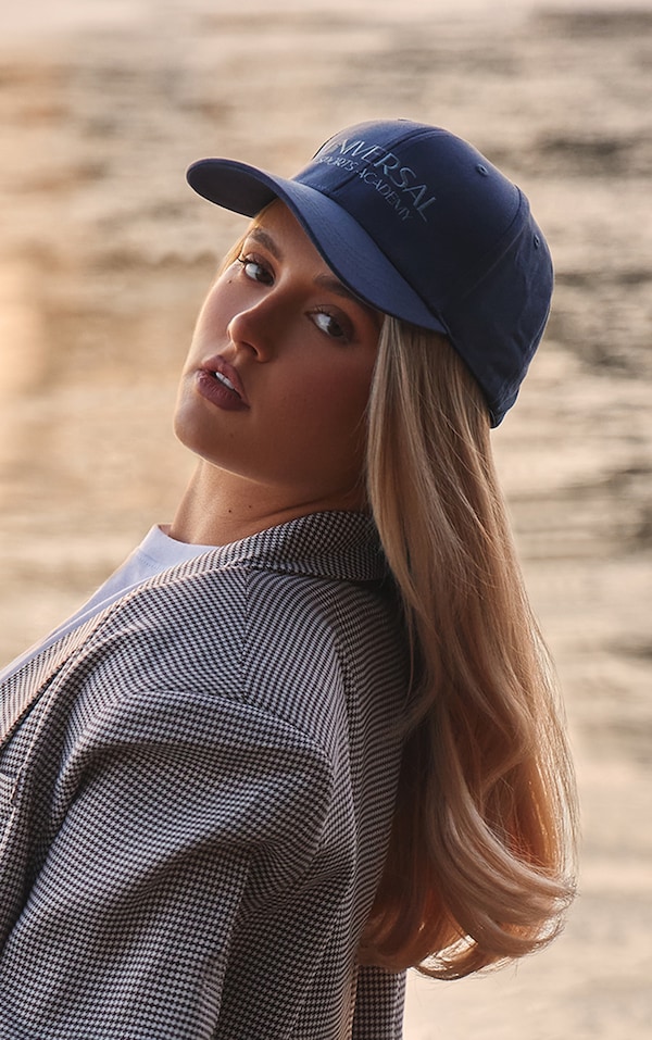 Blue Universal Sports Slogan Cap | Accessories | PLT