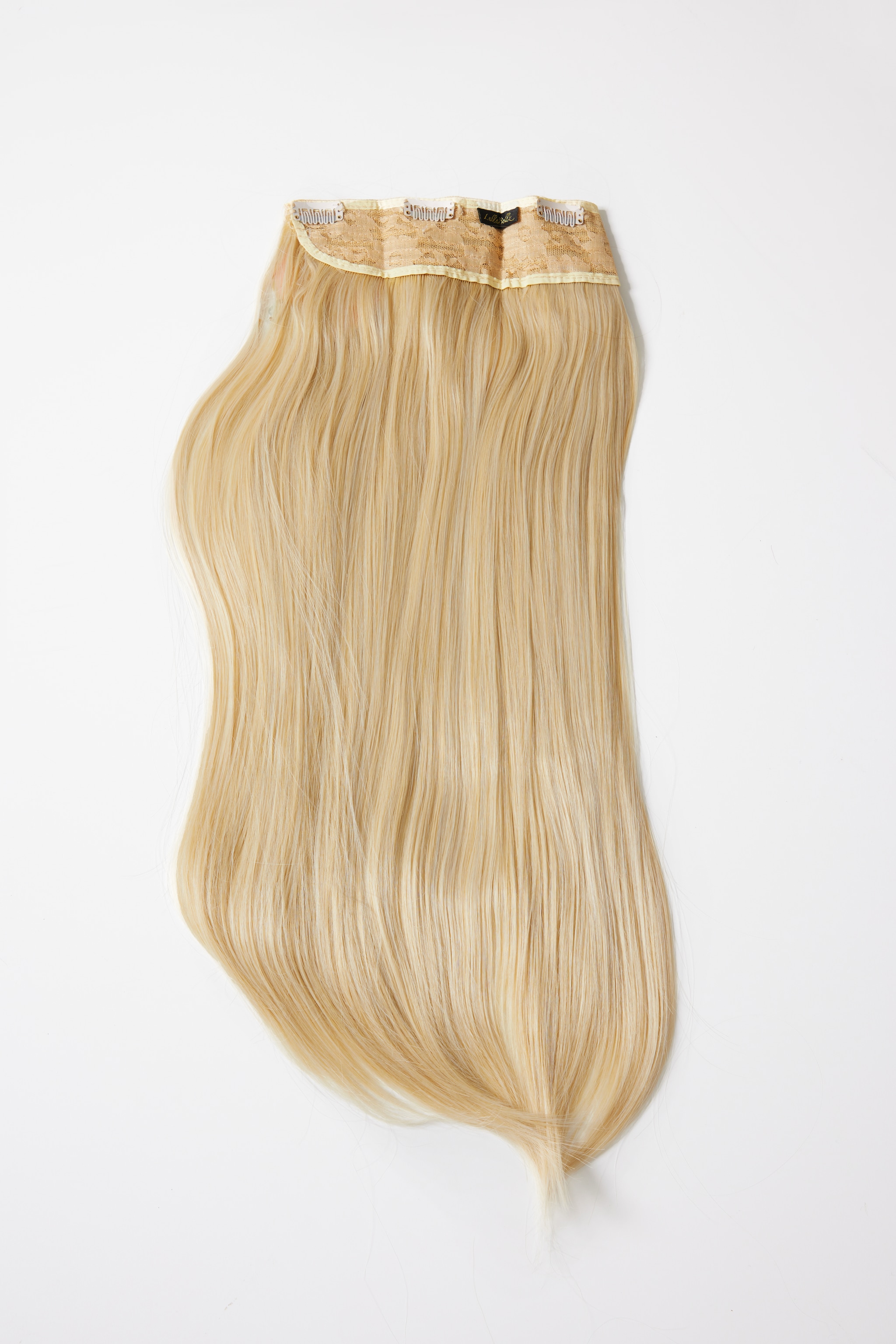 Lullabellz Extension Cheveux Lisses épais Pièce 61 Cm Clips Light