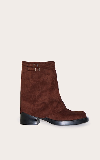 Fold Over Boots | PrettyLittleThing