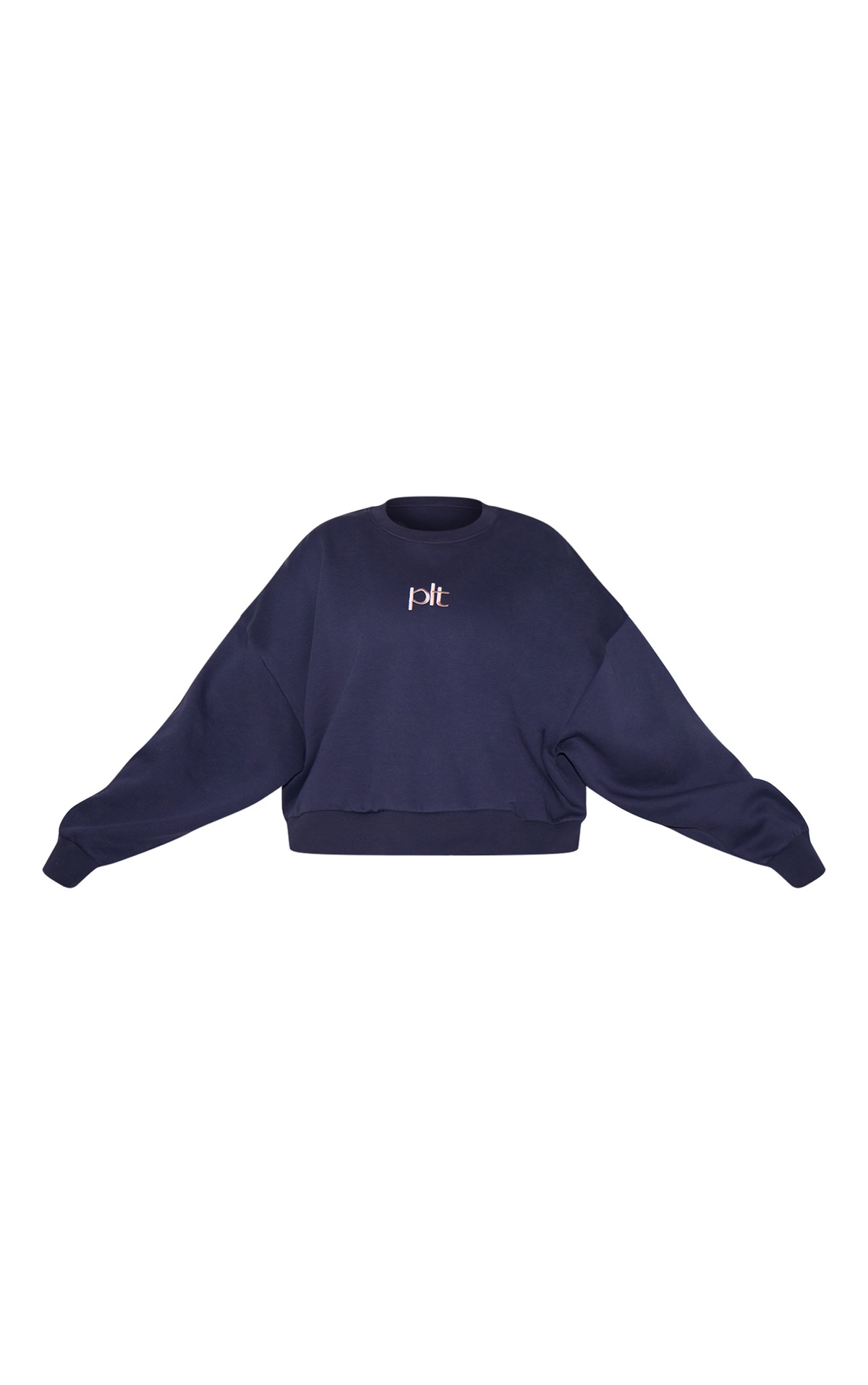 Plus Navy Plt Sweatshirt | Plus Size | PLT USA