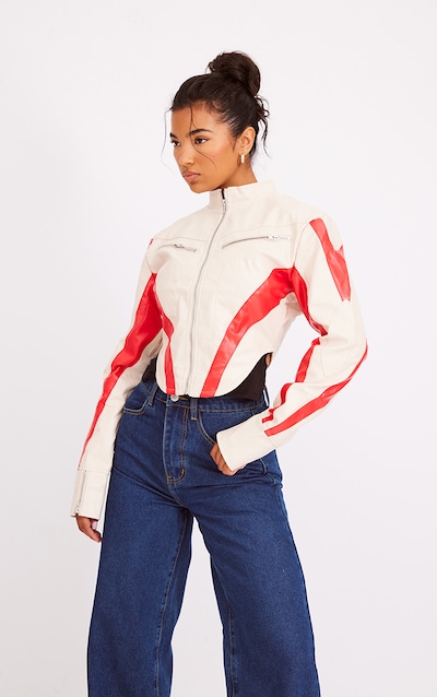 Cream Coats | Women's Cream Jackets | PrettyLittleThing AUS