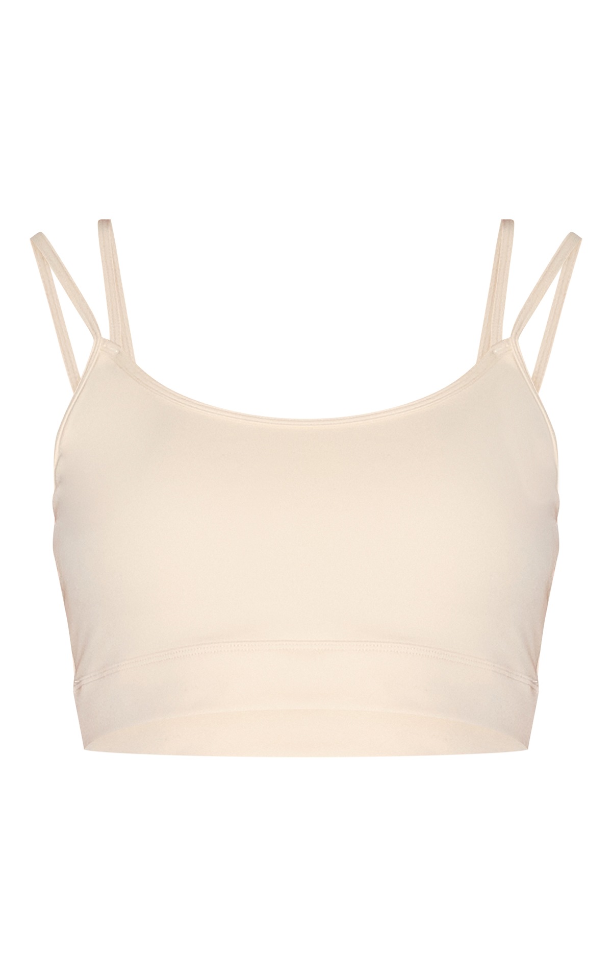 Bone Sculpt Padded Double Strap Sports Bra | Athleisure | PrettyLittleThing