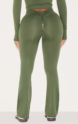 Shape Forest Green Active Highwaisted Bum Flares | Shape ...