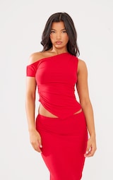 Women's Red Tops | Burgundy Tops | PrettyLittleThing