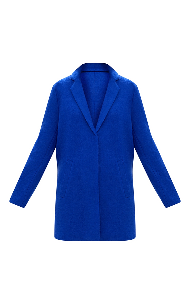 Cobalt Wool Coat. Coats & Jackets | PrettyLittleThing USA