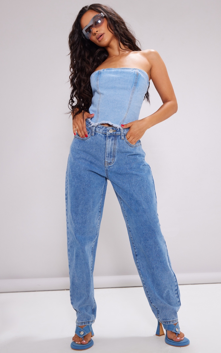 Mom Jeans | Ripped Mom Jeans | PrettyLittleThing