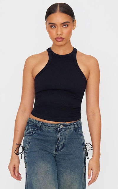 Ribbed Long Sleeve Tops | PrettyLittleThing