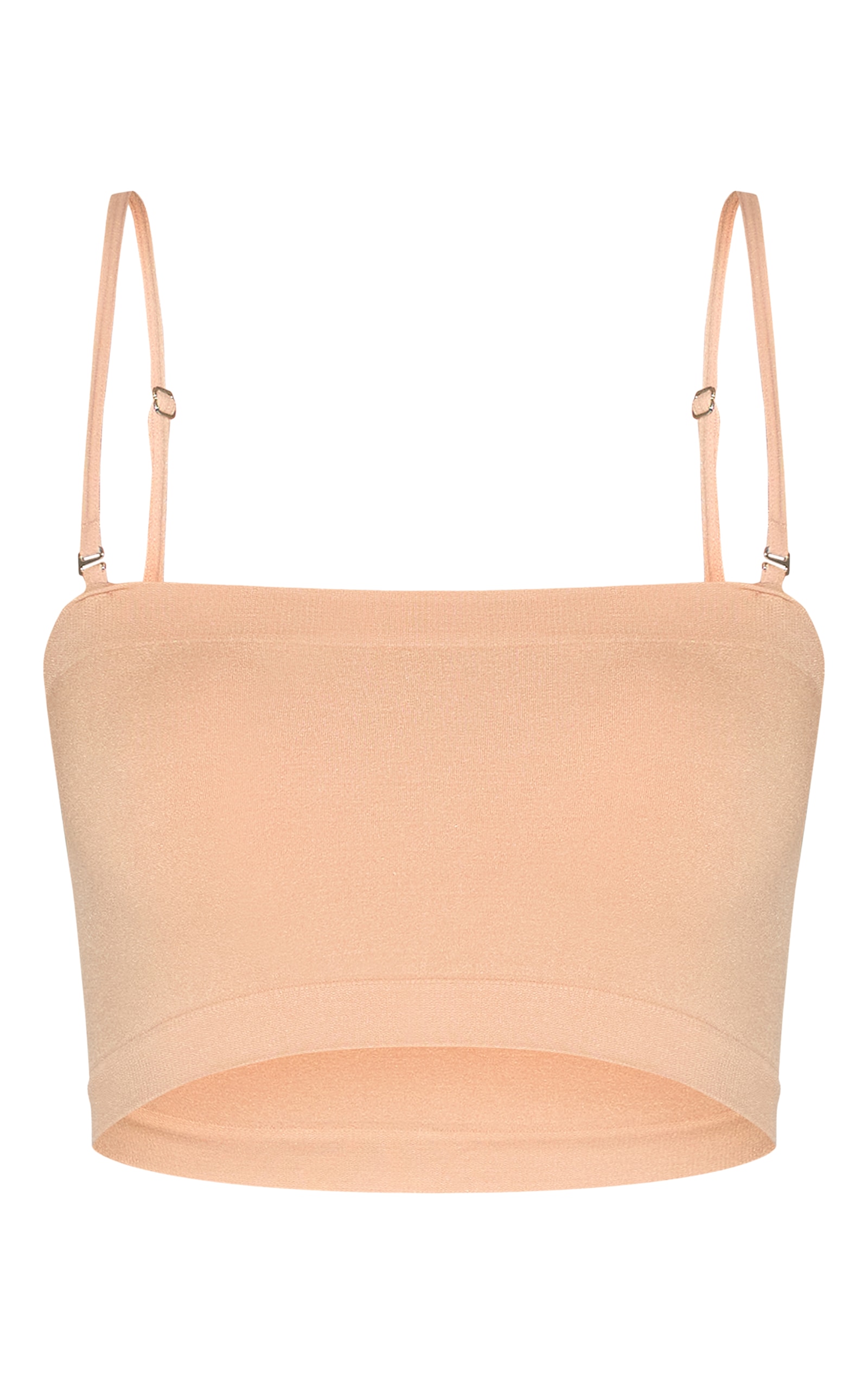 Nude Seamless Bandeau Removeable Strap Bra | Lingerie & Nightwear | PLT USA