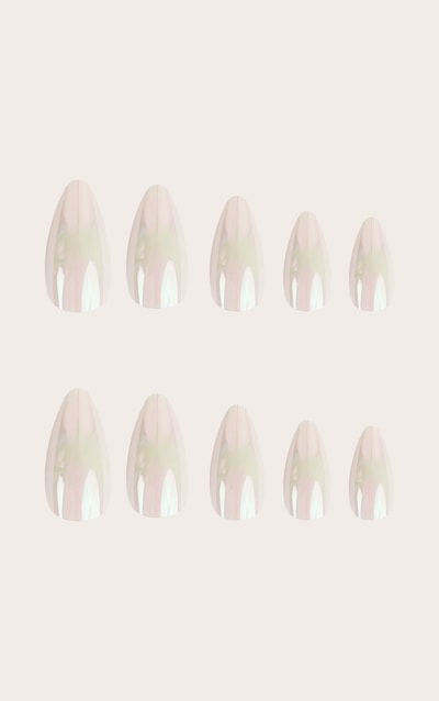 Nail Hq Almond Pearl Glaze Nails | Beauty | PLT