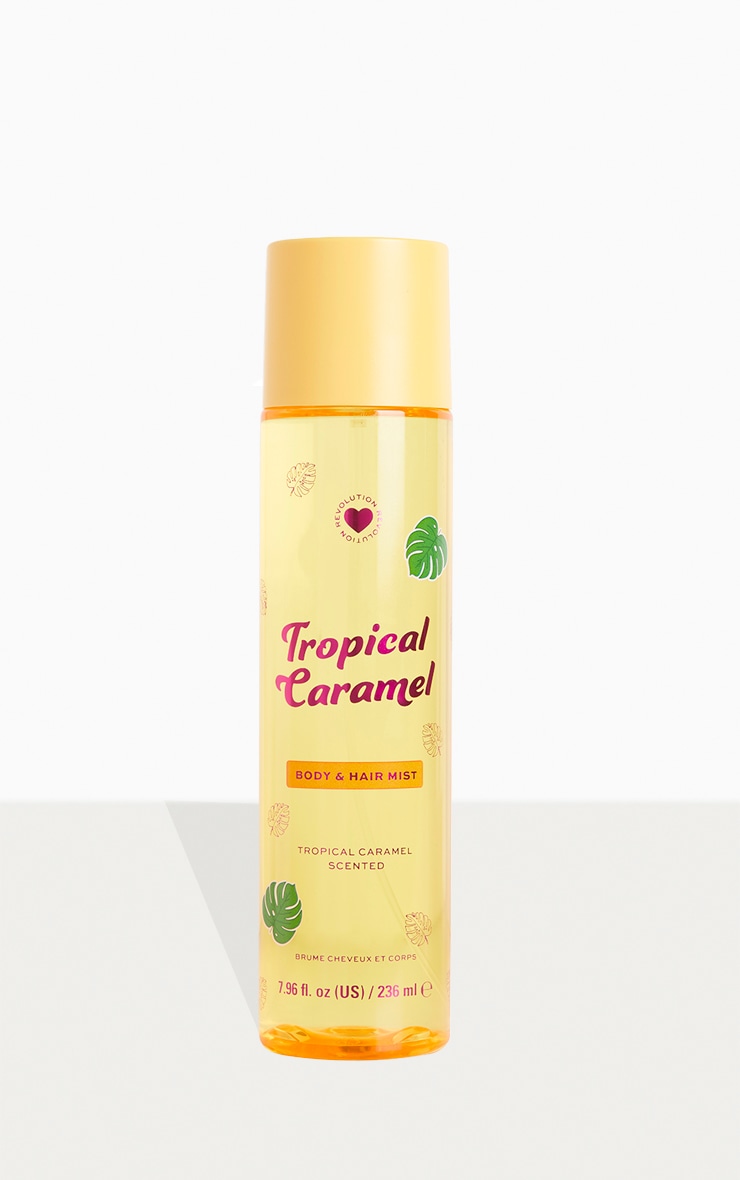 I Heart Revolution Tropical Caramel Hair Body Mist | PrettyLittleThing