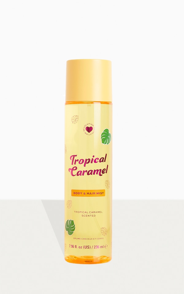 I Heart Revolution Tropical Caramel Hair Body Mist | PrettyLittleThing IRE