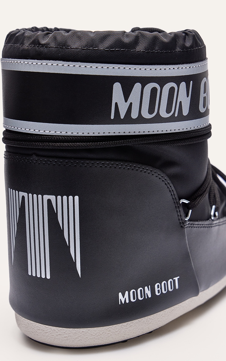 MOON BOOT Black Classic Low | Footwear | PLT