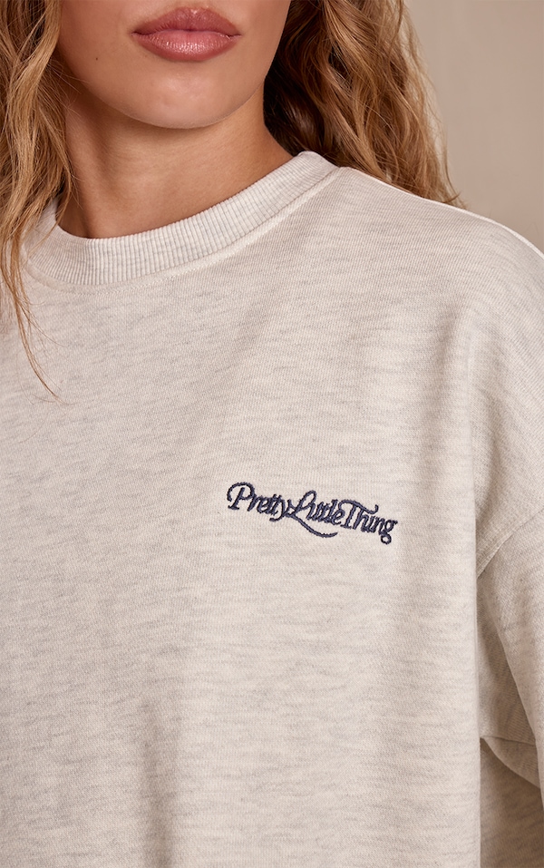 PLT Ash Grey 440 GSM Heavyweight Loopback Sweatshirt | Athleisure | PLT CA