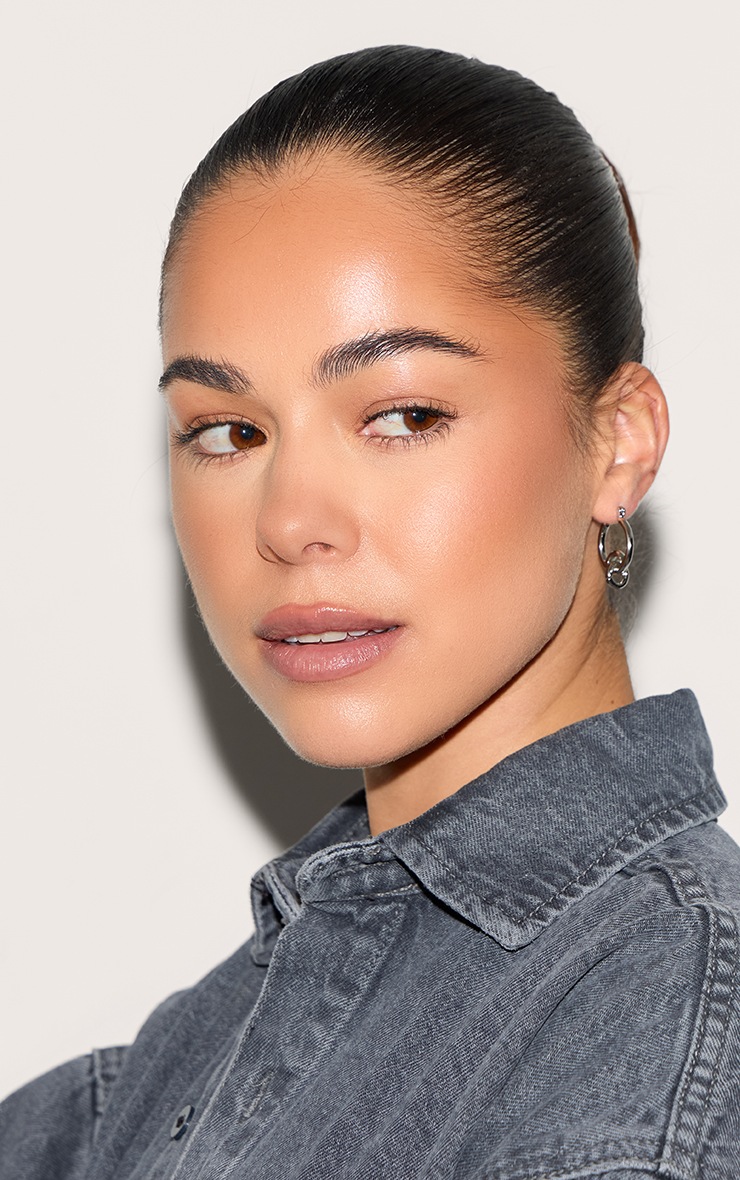 Silver Intertwined Double Hoop Earrings | Accessories | PLT