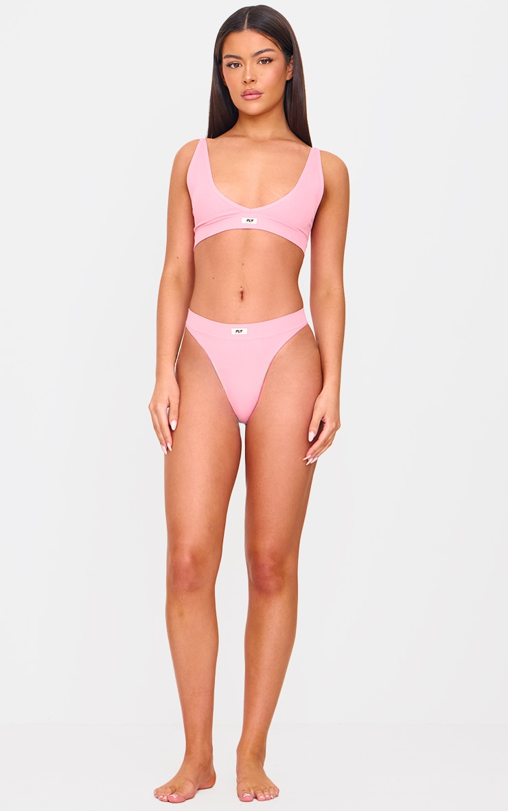 Pink seamless thong store
