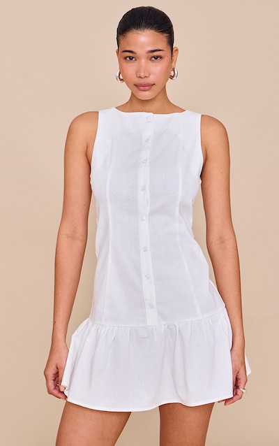 Button front dresses | PrettyLittleThing