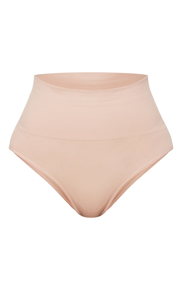 Nude Shapewear High Waist Control Briefs | PrettyLittleThing USA