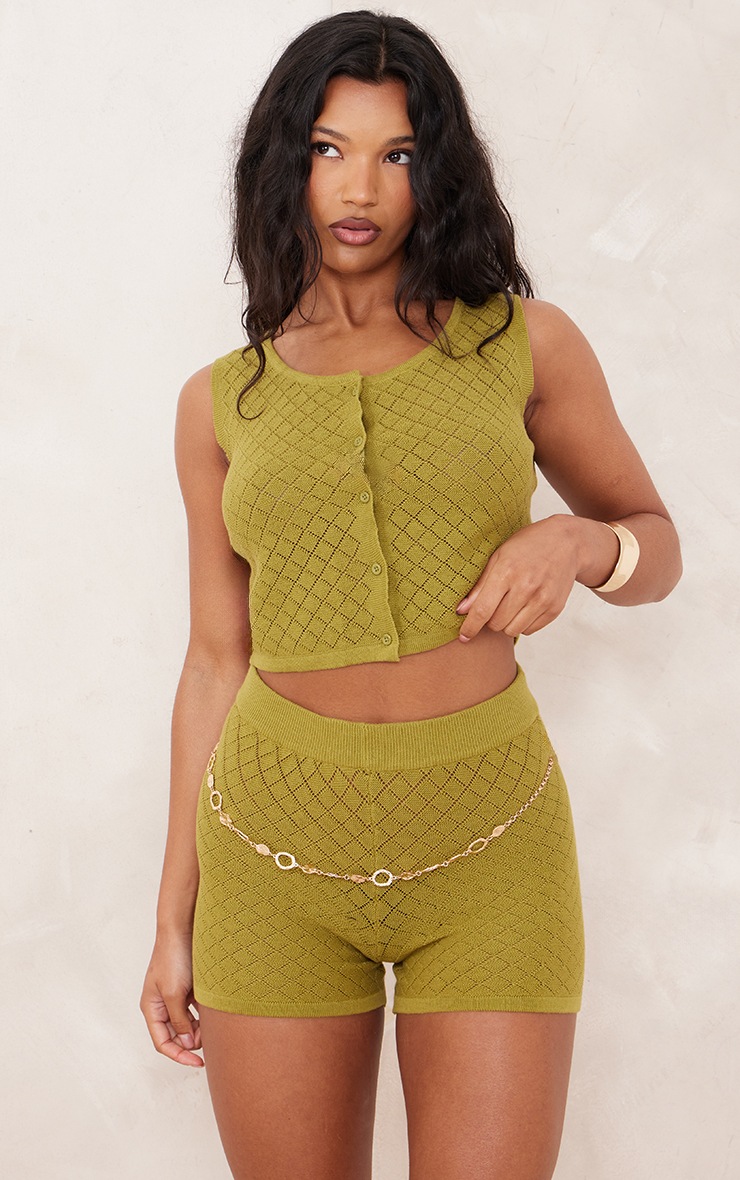 Women's Green Tops | Green Crop Tops | PrettyLittleThing