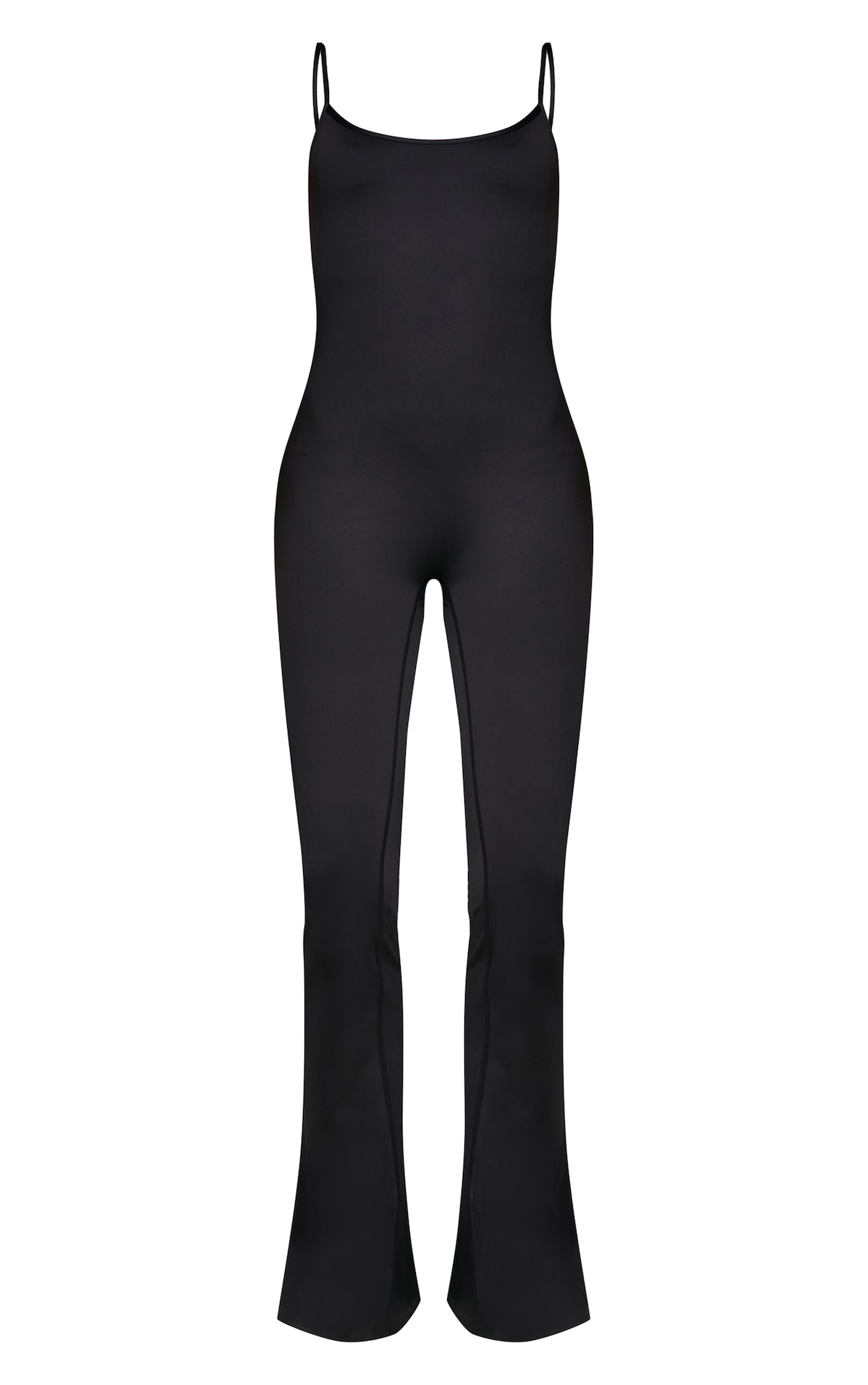 Black Ultimate Flared Jumpsuit | Athleisure | PLT USA