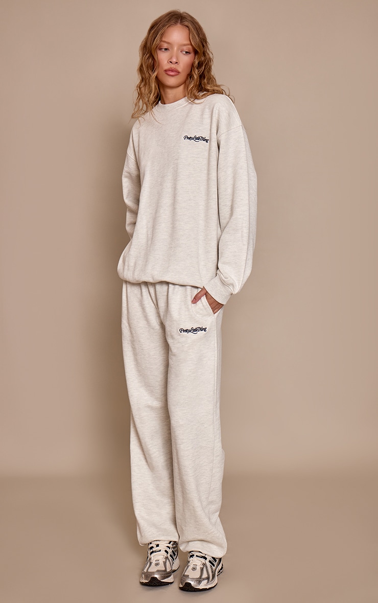 PLT Ash Grey 440 GSM Heavyweight Loopback Cuffed Joggers | Athleisure ...