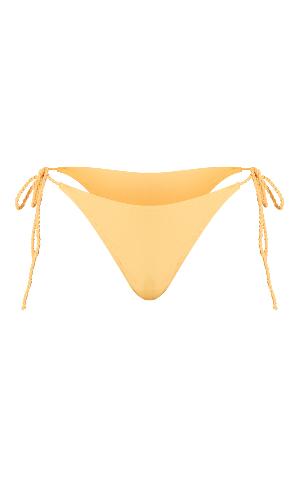 Lemon Twist Strap Tie Side Bikini Bottoms | Swimwear | PLT USA