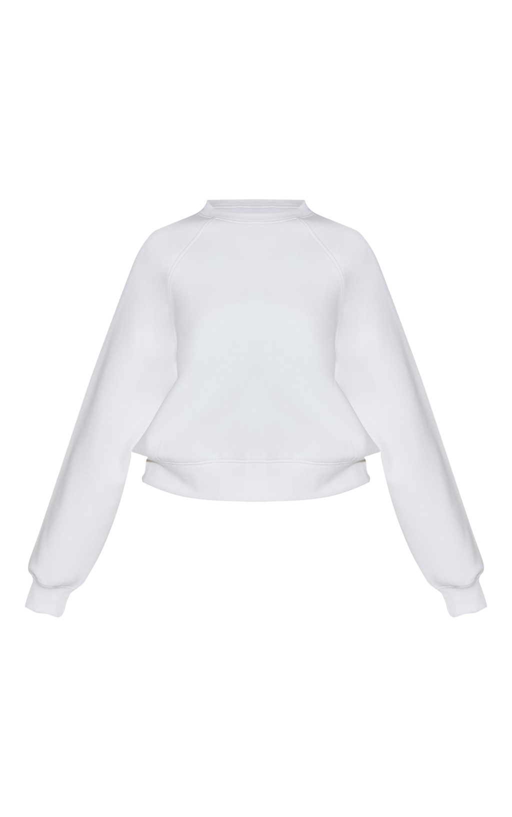 Petite Cream Crew Neck Sweatshirt | Petite | PLT