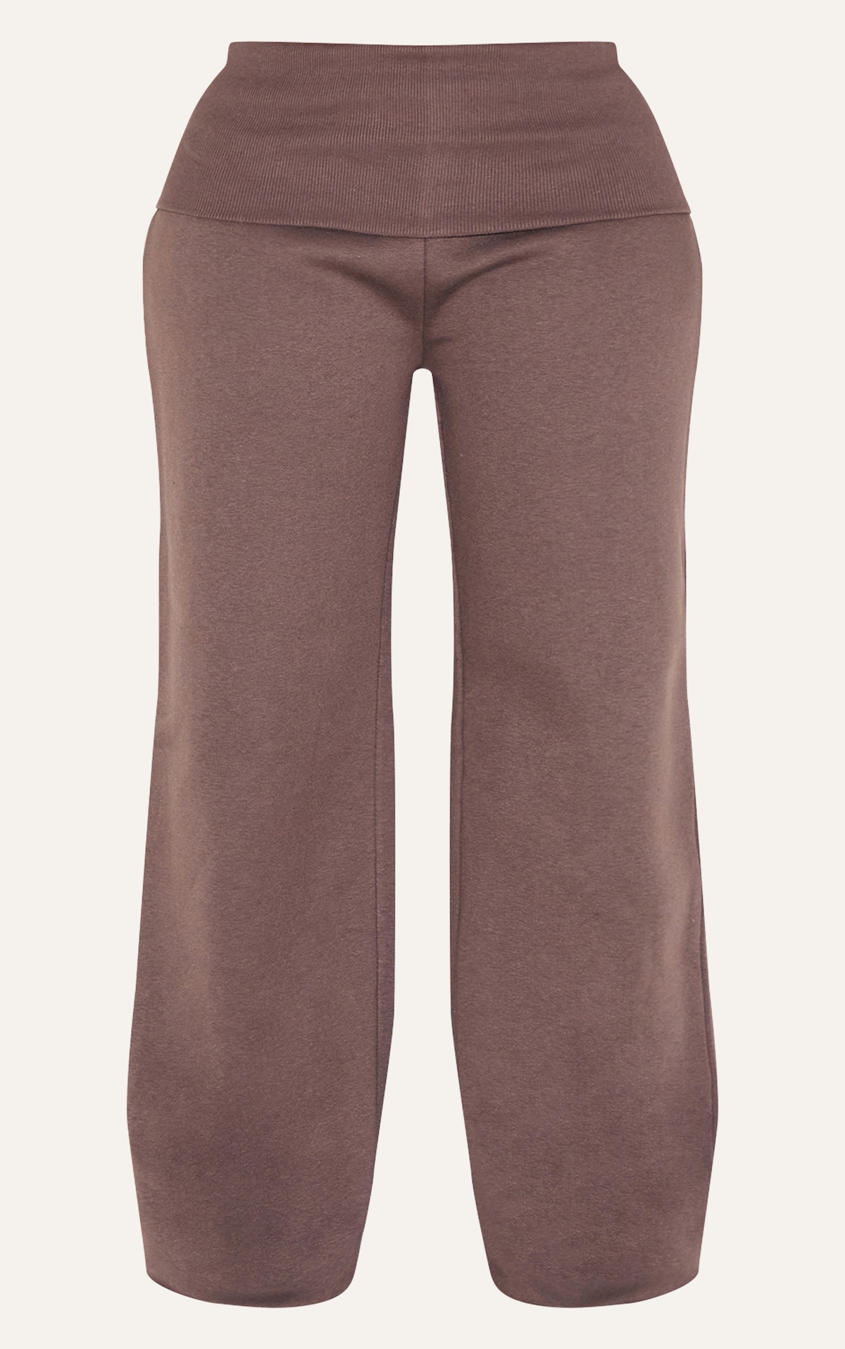 Shape Charcoal Foldover Waist Flare Joggers | Shape | PLT