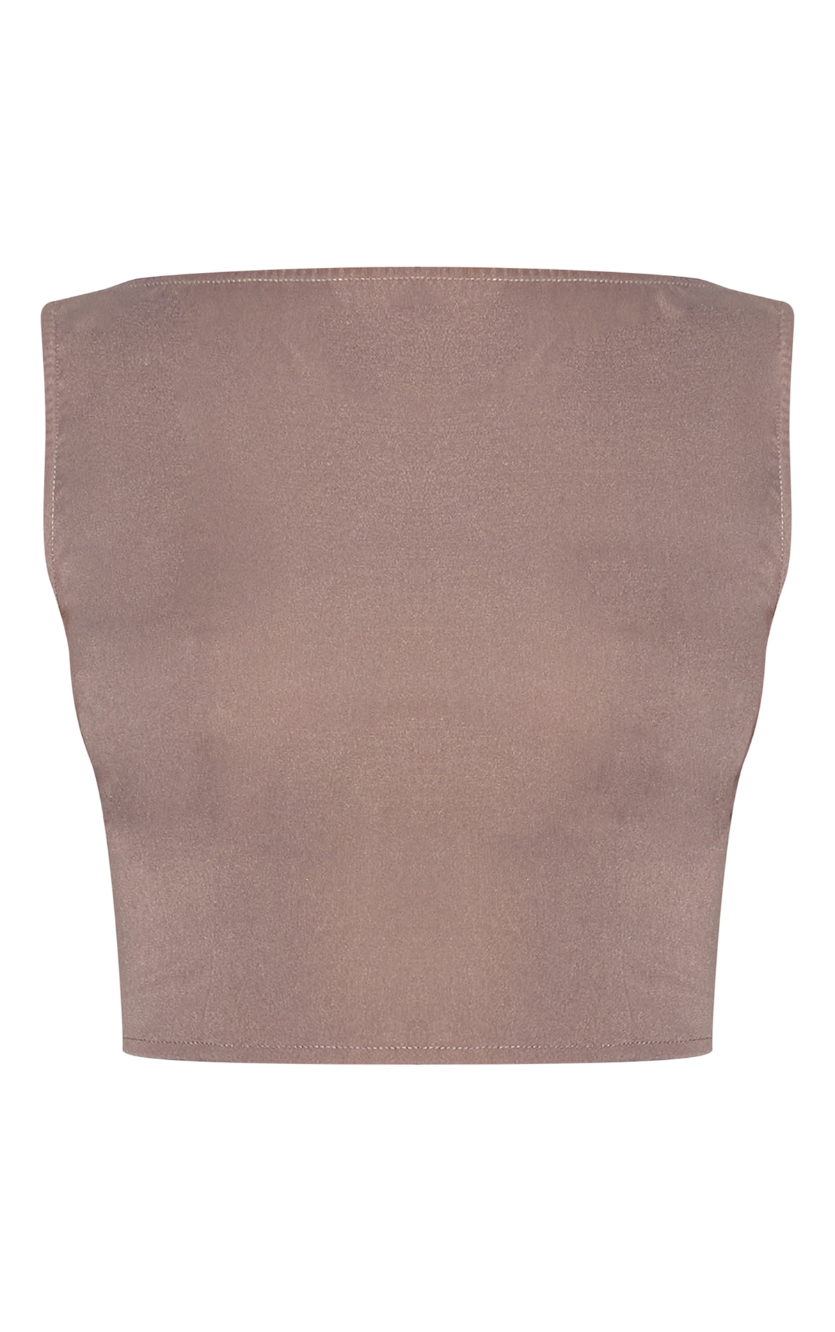 Mushroom Scoop Back Crop Top | Co-ords | PrettyLittleThing USA