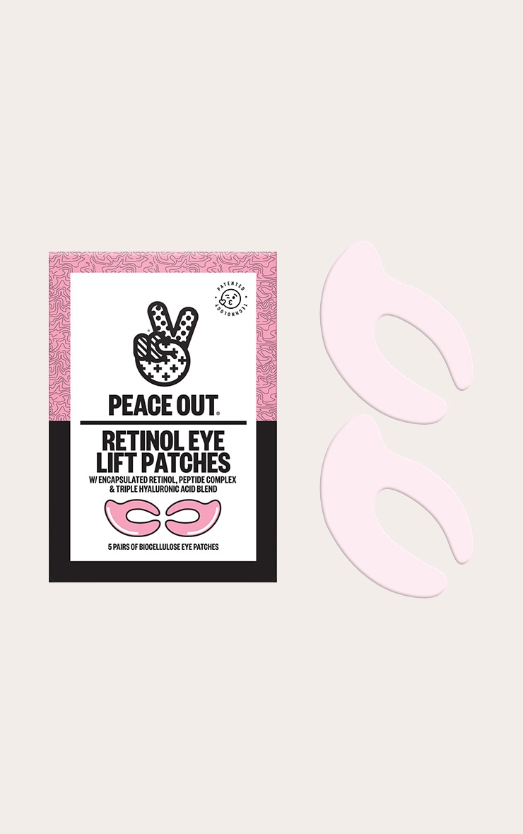 Peace Out Retinol Eye Lift Patches 5 Pairs | Beauty | PrettyLittleThing