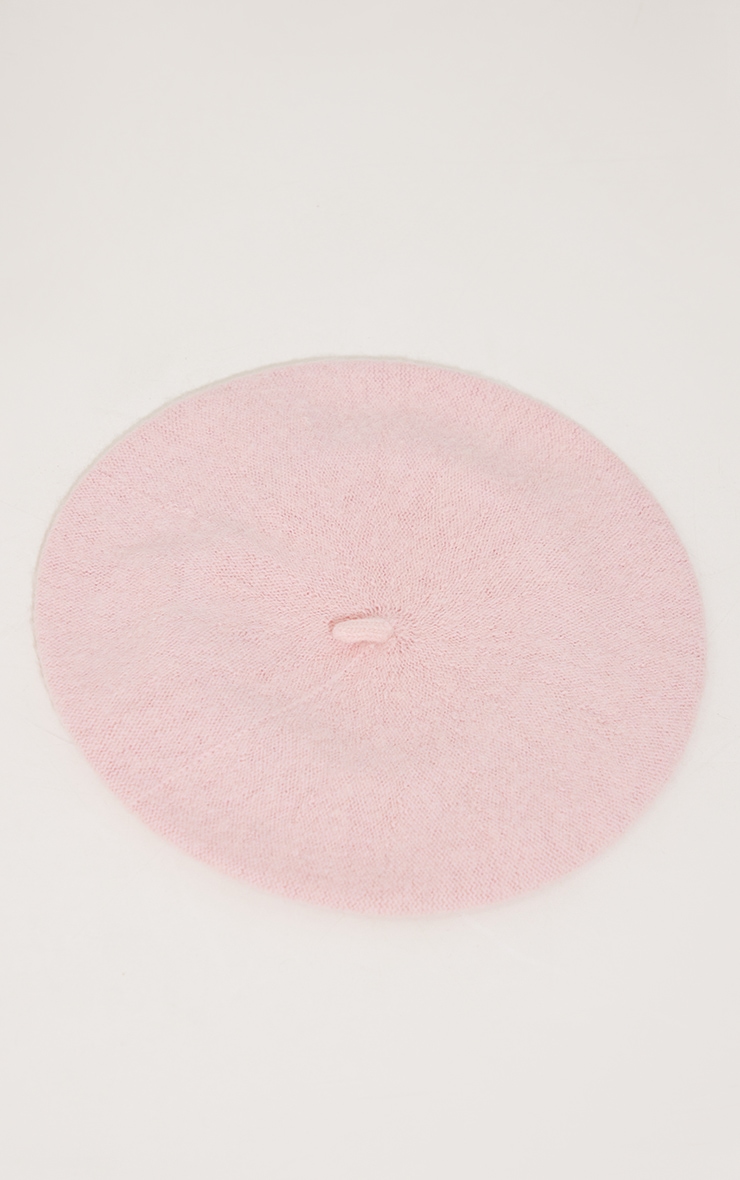 Béret simple en feutre rose tendre | PrettyLittleThing FR