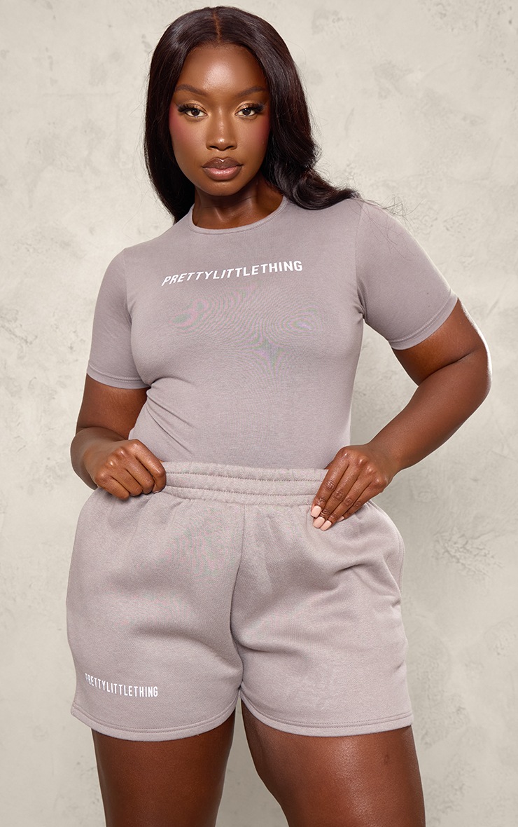 Grey Bodysuits | Grey Long Sleeve Bodysuit | PrettyLittleThing