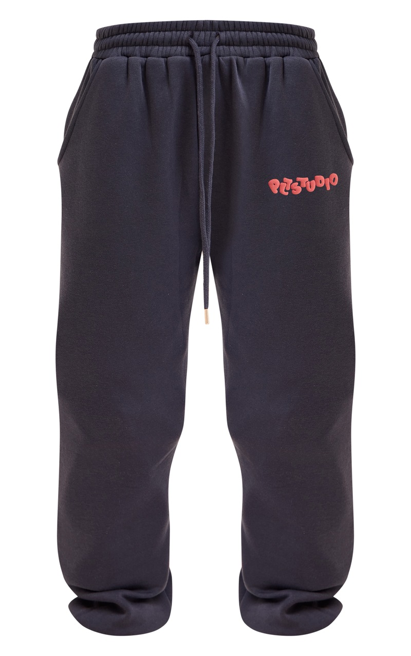 Midnight Blue PLT Studio Archive Puff Drawstring Cuffed Sweatpants ...
