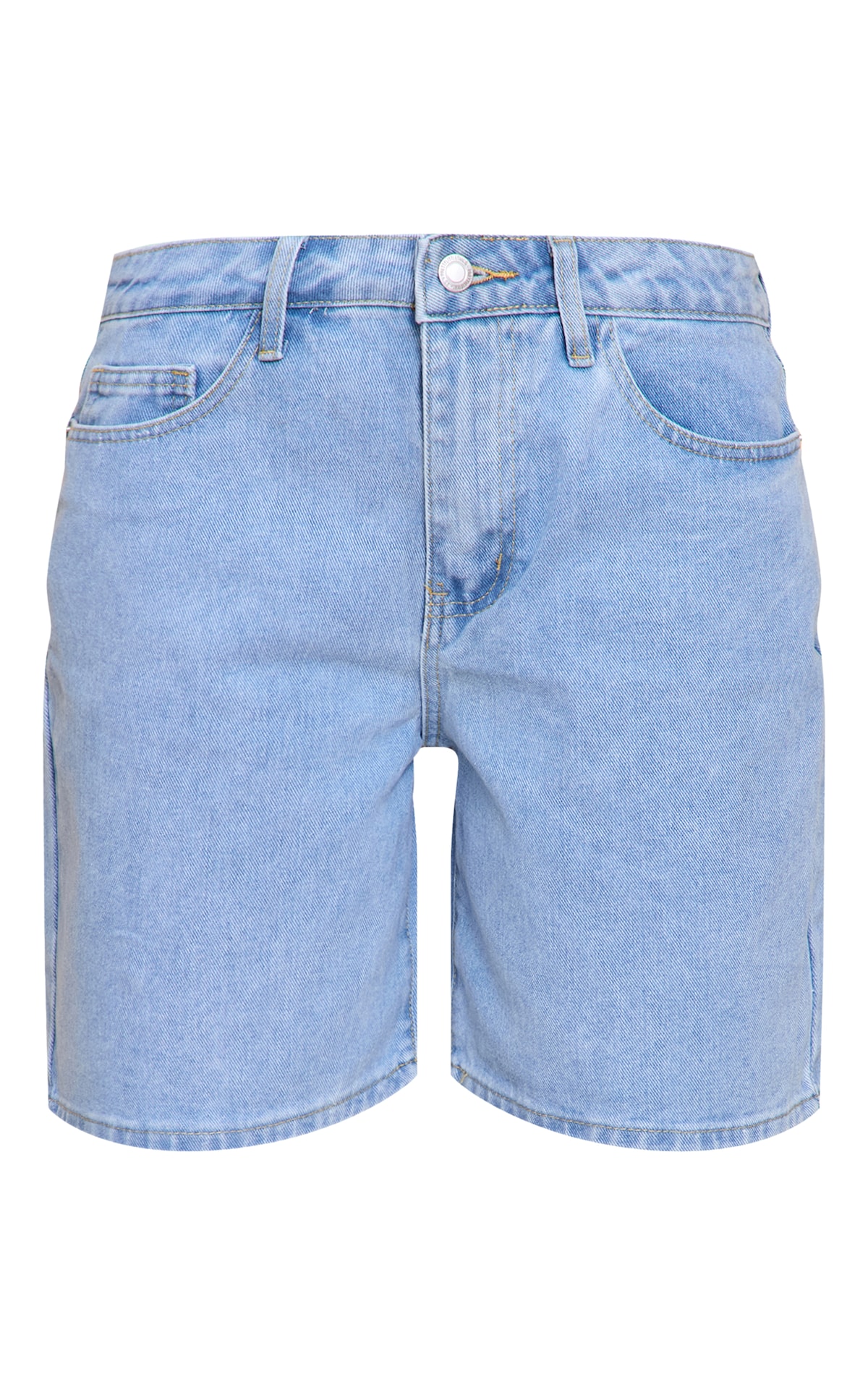 Light Blue Low Rise Denim Jorts | Denim | PLT