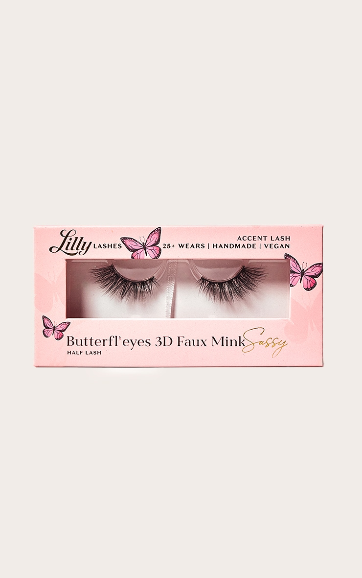 Lilly Lashes Butterfl'eyes 3D Faux Mink Half Lashes Sassy | Beauty | PLT