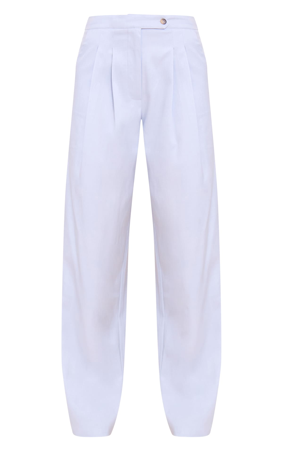 Powder Blue Tailored Woven Wide Leg Trousers | Co-ords | PLT