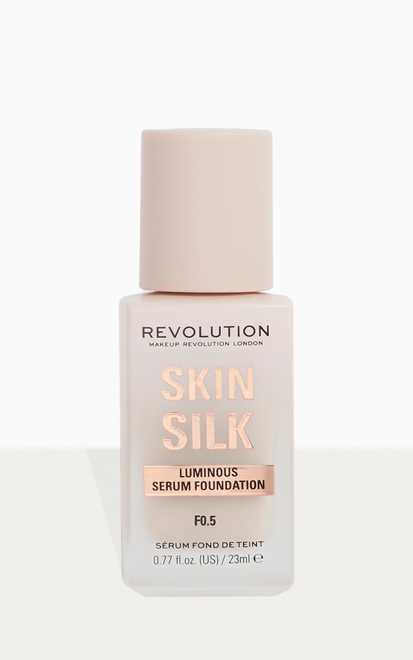 Makeup Revolution Skin Silk Serum Foundation F0.5 | Beauty ...
