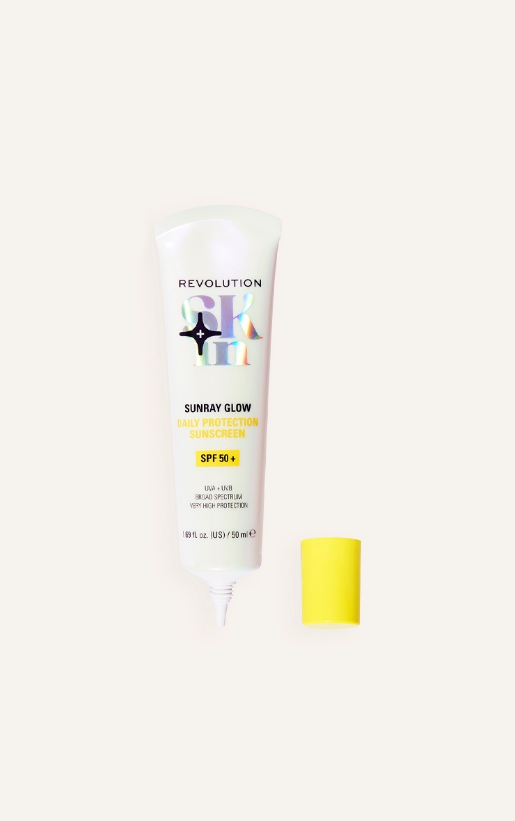 Revolution Skin Sunray Glow Daily Protection Sunscreen SPF 50 50ml ...