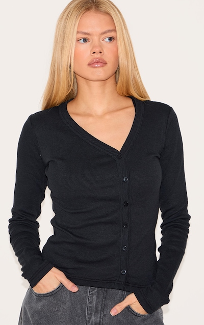 Long Sleeve Black Tops | PrettyLittleThing