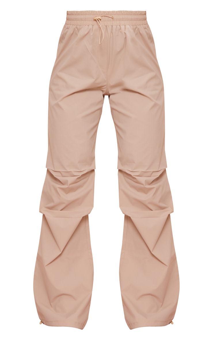 Stone Shell Drawstring Ruched Cargo Pants | PrettyLittleThing USA