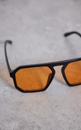 Orange Lens Aviator Sunglasses | Accessories | PrettyLittleThing