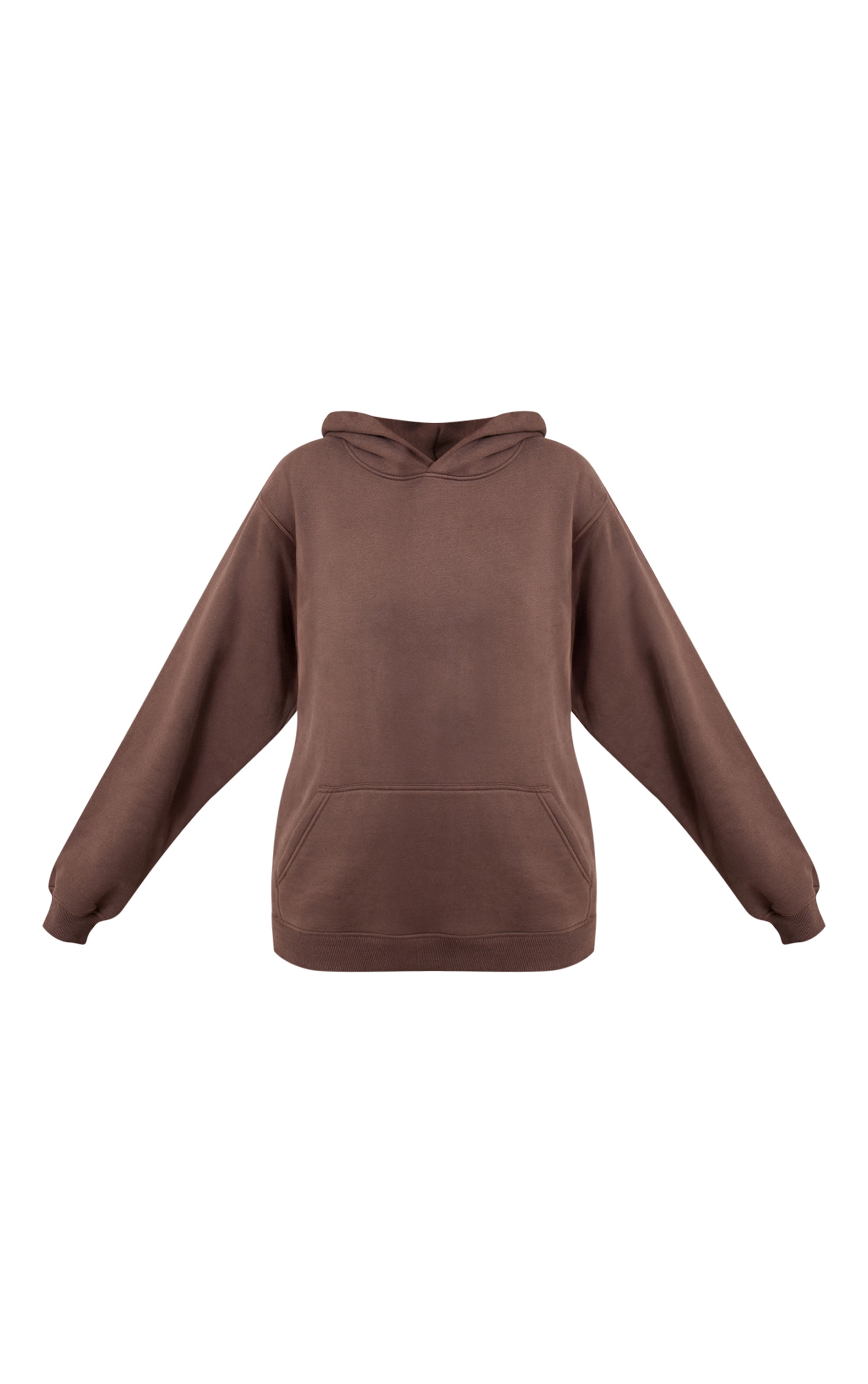 Tall Espresso Oversized Pull Over Hoodie | Tall | PLT