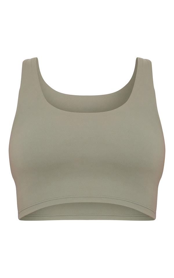 Olive Ultimate Sculpt Double Layer Padded Bra | Athleisure | PLT