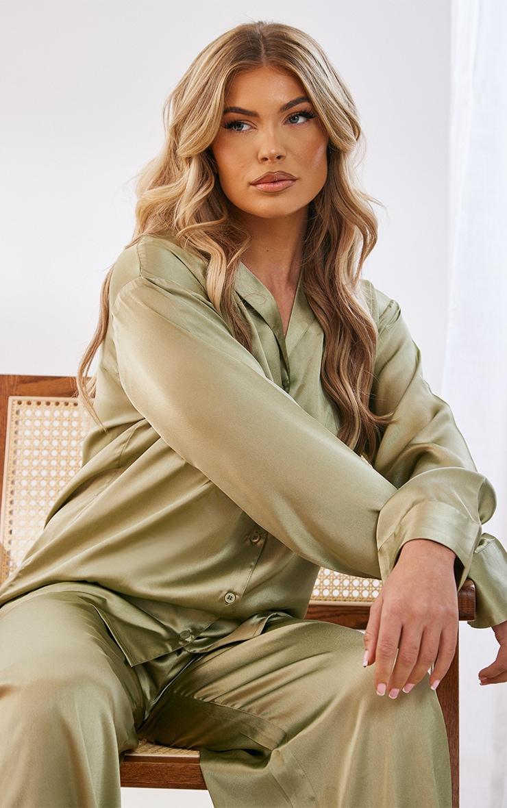 Satin Pyjamas | Satin PJ Sets & Nightwear | PrettyLittleThing