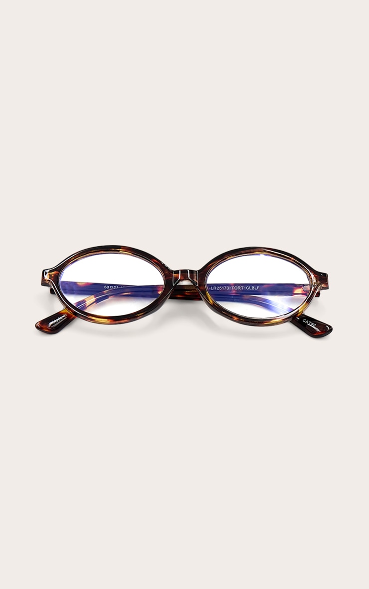 Tortoiseshell Round Lens Blue Light Readers | Accessories | PLT